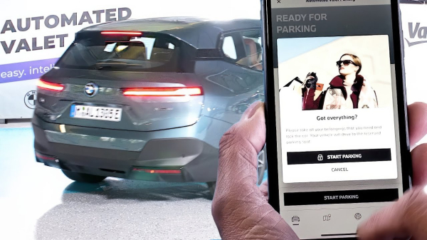 BMW Automated Valet Parking demonstration - Новое в авто мире