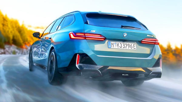 All-New BMW 5 Series Touring (2024) Fast and High-Tech Wagon - Новое в ...